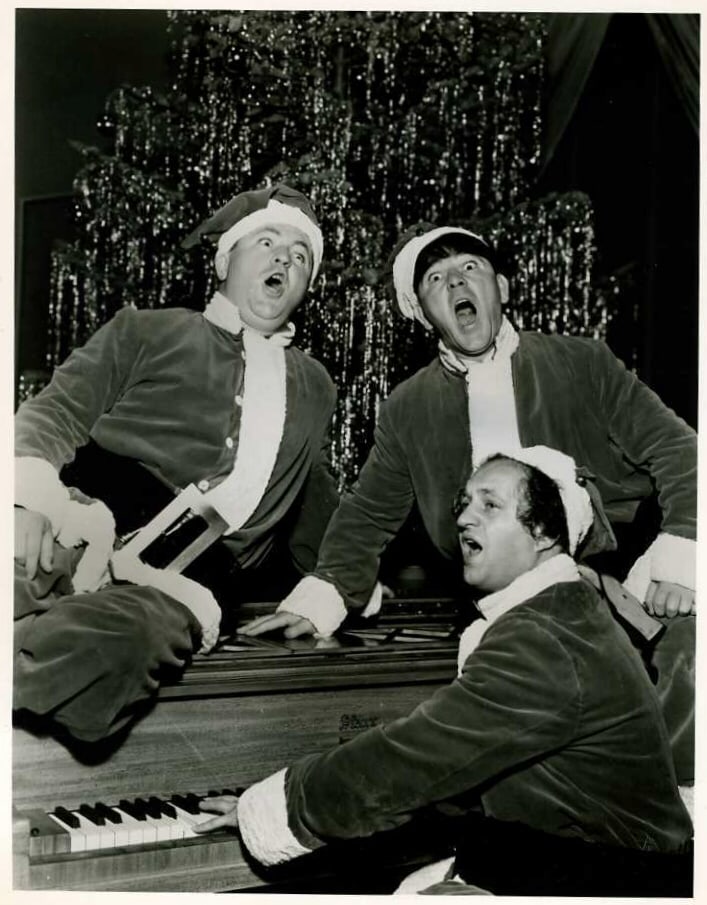 Curly Howard, Moe Howard, Larry Fine