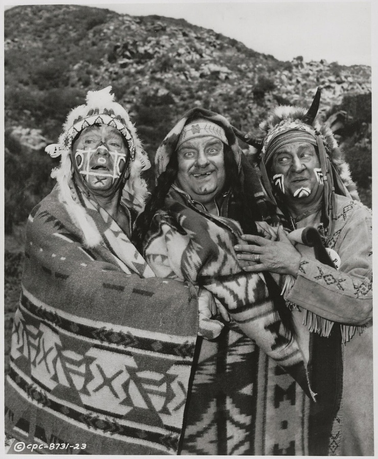 Moe Howard, Joe DeRita, Larry Fine