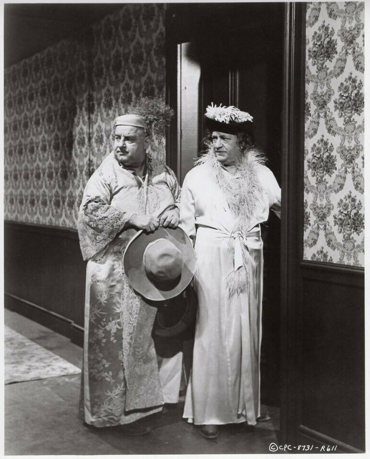 Joe DeRita, Larry Fine