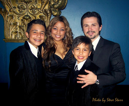 Freddy Rodriguez Family