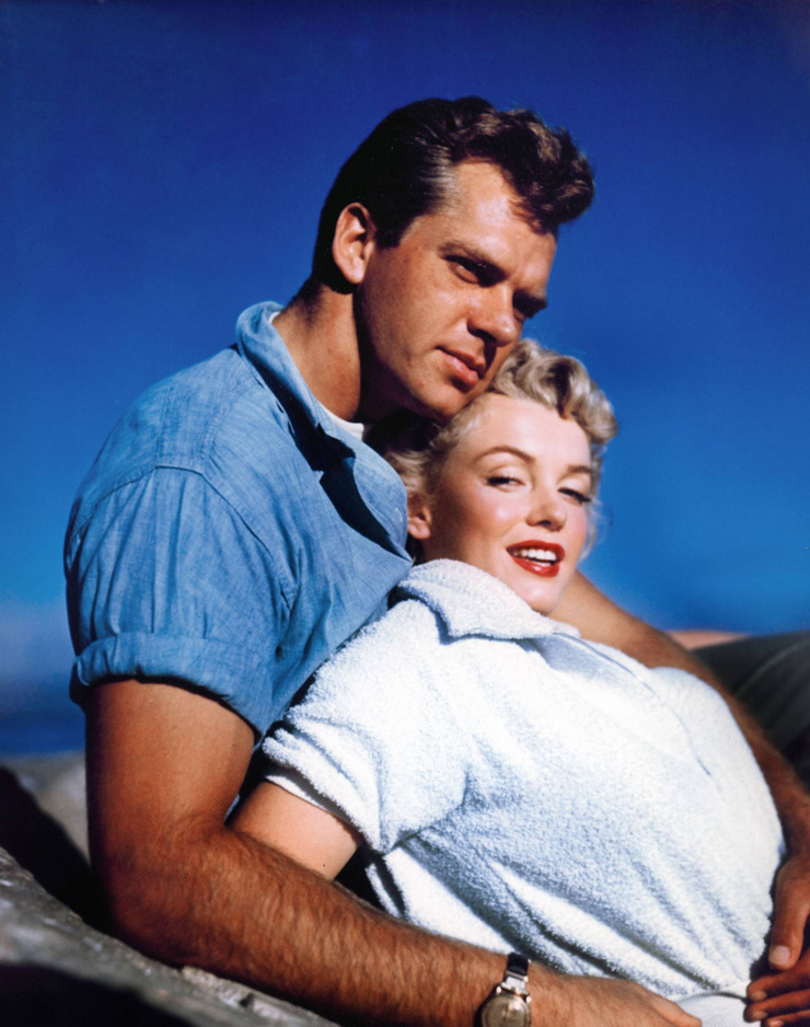 Keith Andes, Marilyn Monroe