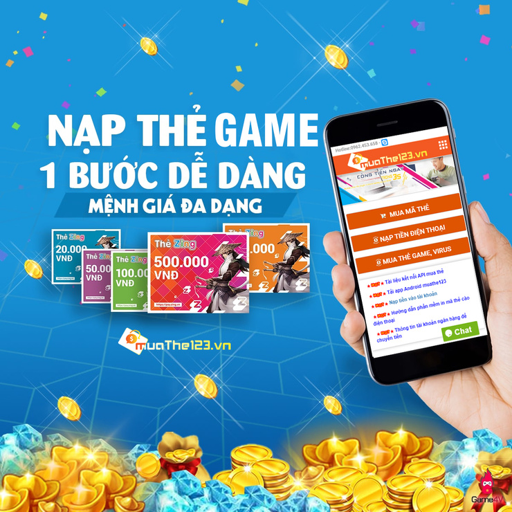 mua thẻ game online