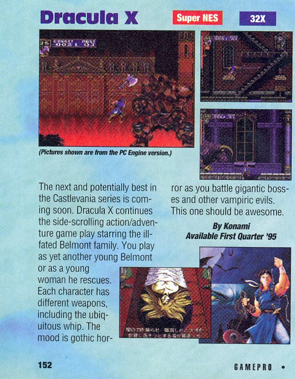 Image of Castlevania: Dracula X