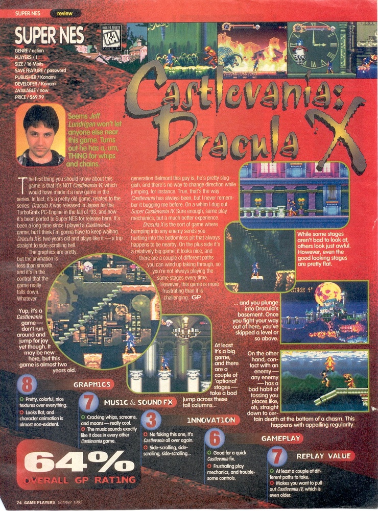 Picture of Castlevania: Dracula X