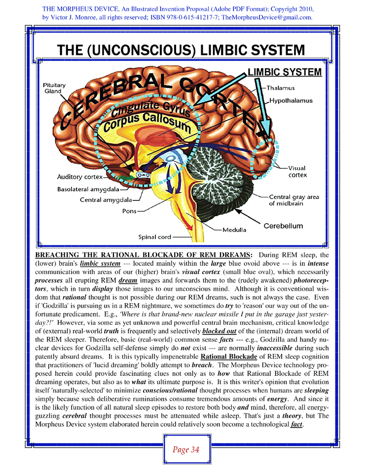 (Pg. 34 of 37) DREAM RECORDING INVENTION