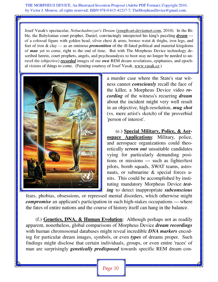 (Pg. 30 of 37) DREAM RECORDING DEVICE