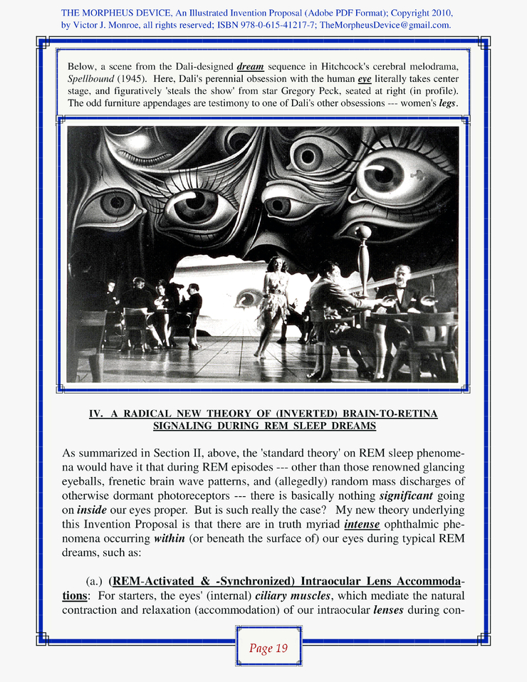 (Pg. 19 of 37) DREAM RECORDING INVENTION