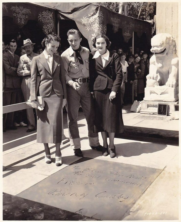 Kay Griffith, Bing Crosby, Wilma Francis