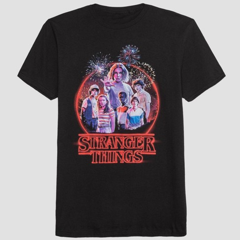 Picture of Men's Stranger Things Short Sleeve Graphic T-Shirt Black ...