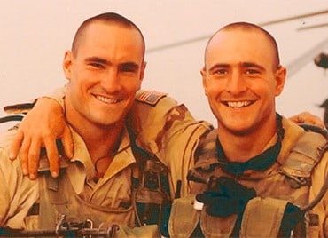 Kevin Tillman and brother Pat Tillman