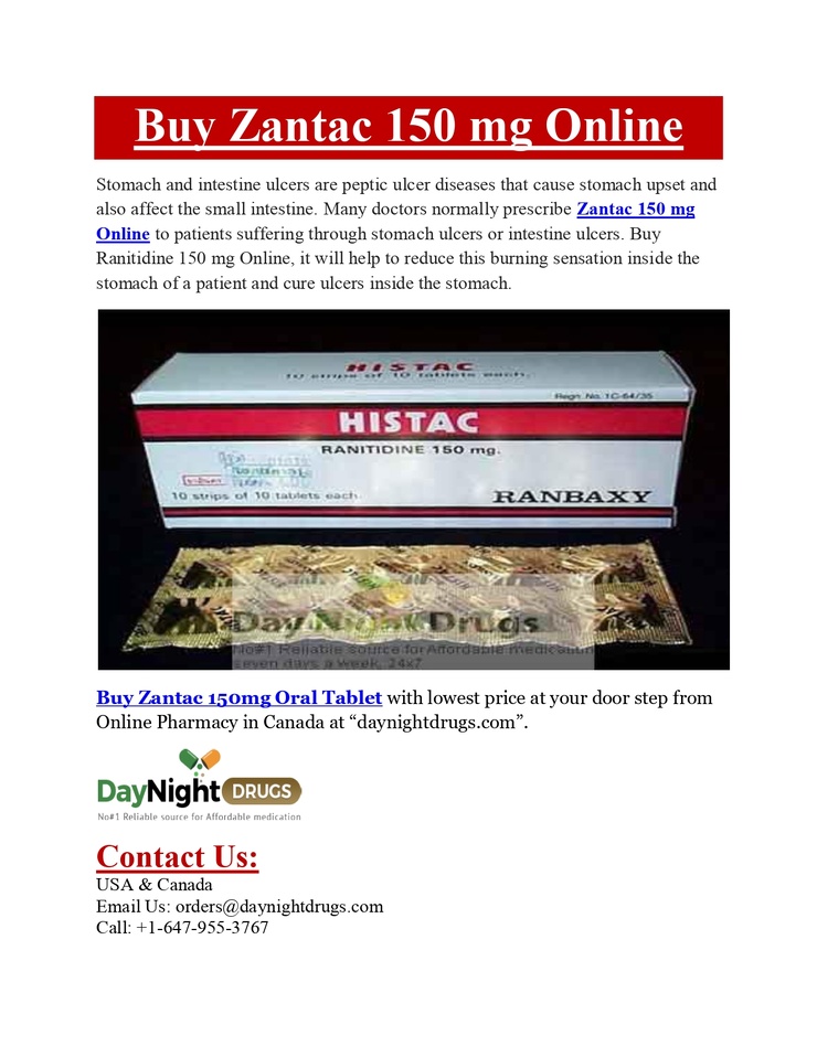 Zantac 150 mg Online