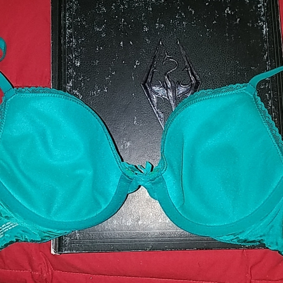 Aerie Clover emerald teal green Sophie 32b bra image