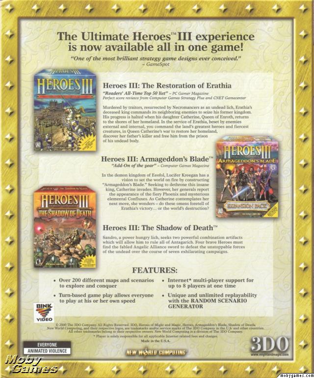 Picture of Heroes of Might and Magic III: Complete