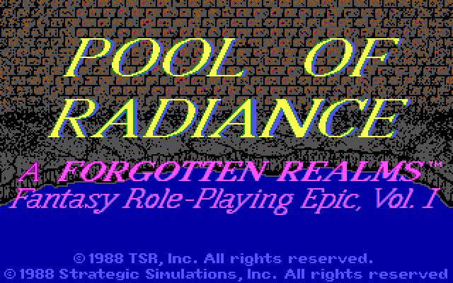 Pool of Radiance: Forgotten Realms Vol I image