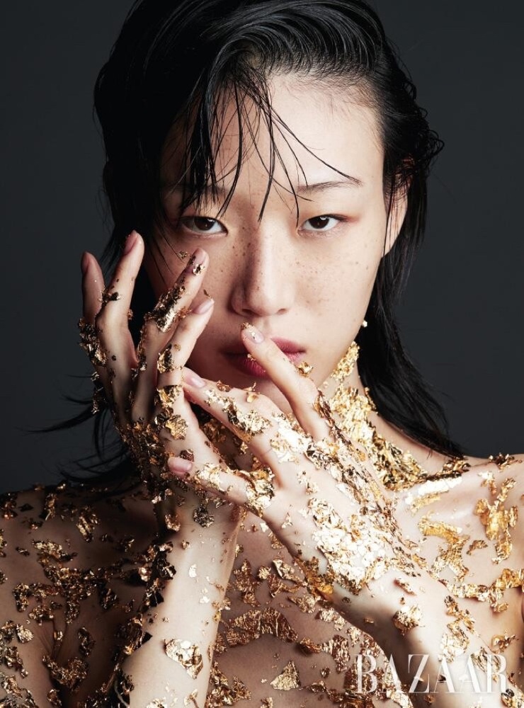 Sora Choi. Harper's Bazaar Korea
