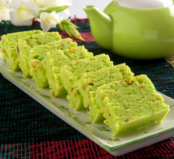 Pistachio Burfi