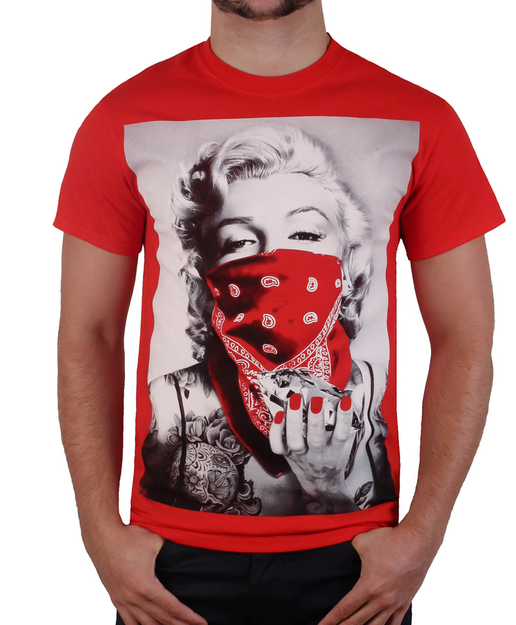 Picture of Popular Poison Marilyn Diamond Crook Tee