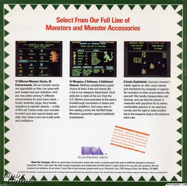 Picture of Mail Order Monsters