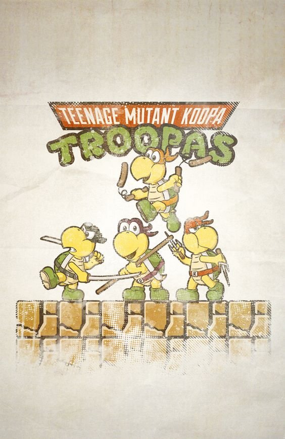 Teenage Mutant Koopa Troopas