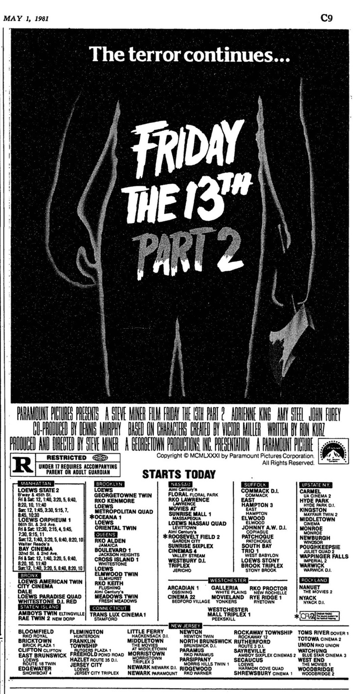Picture of Friday the 13th Part 2