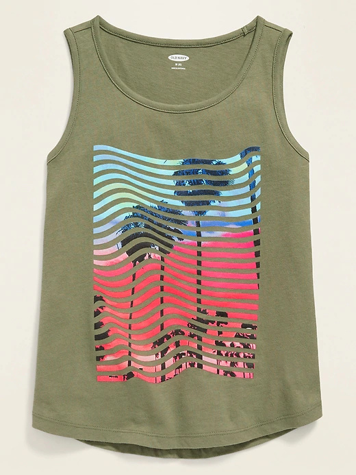 Graphic Tank Top for Girls picture