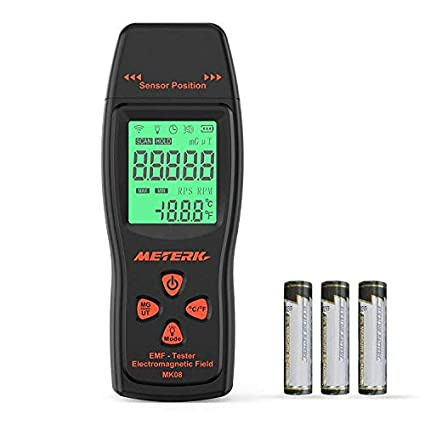 Picture of Meterk EMF Meter Electromagnetic Field Radiation Detector ...