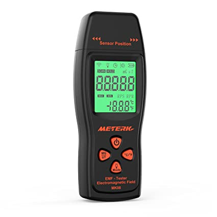 Picture of Meterk EMF Meter Electromagnetic Field Radiation Detector ...