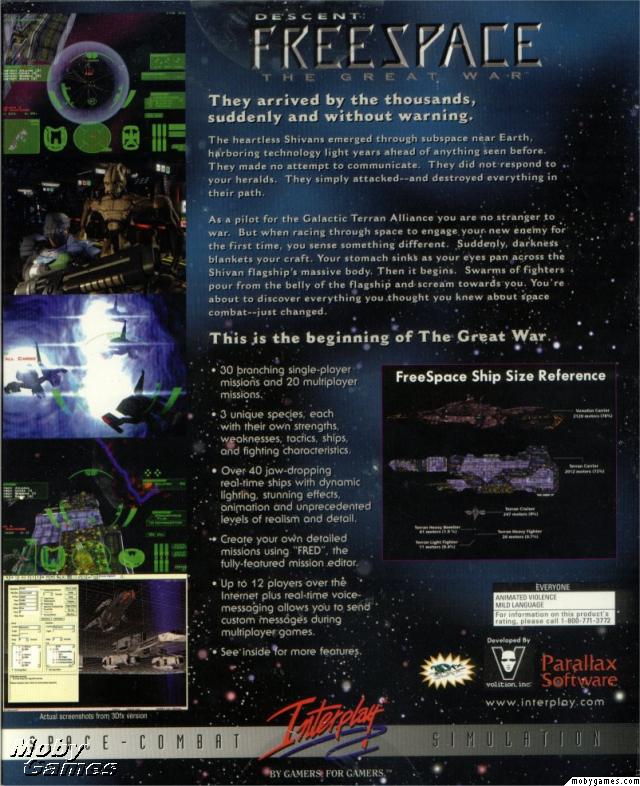 Picture of Descent: Freespace - The Great War