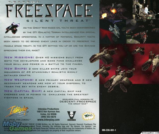 Picture of Descent: Freespace - Silent Threat