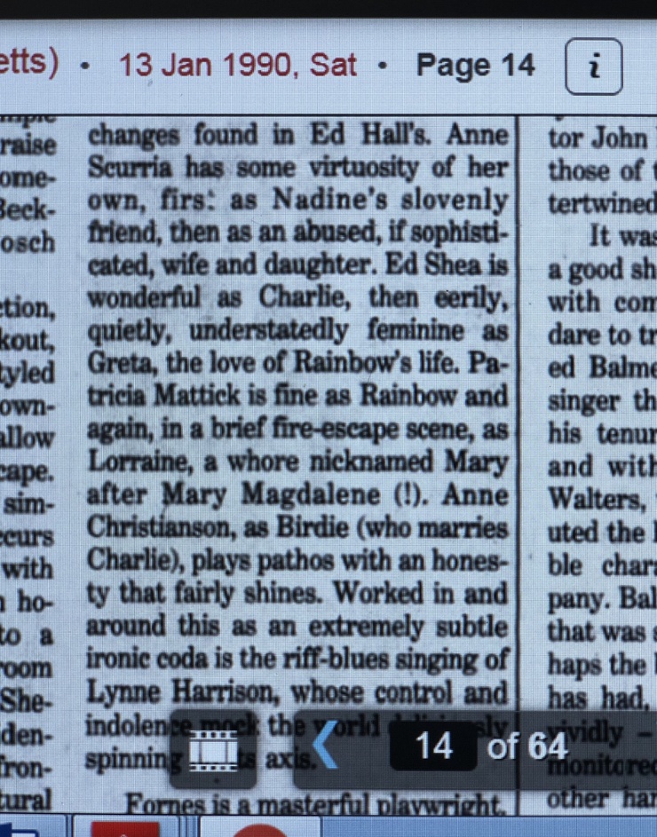 More online clippings