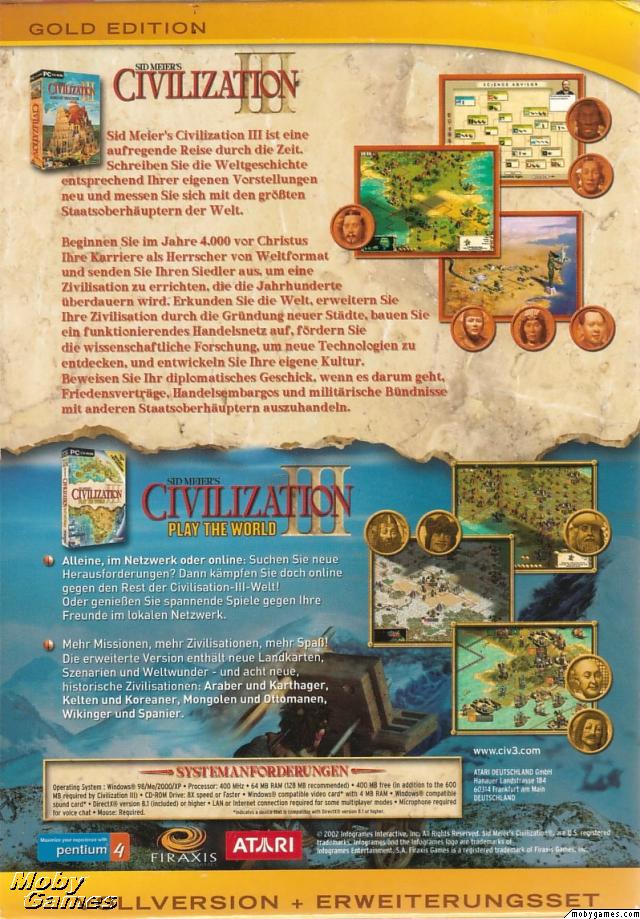 Civilization III: Gold Edition image