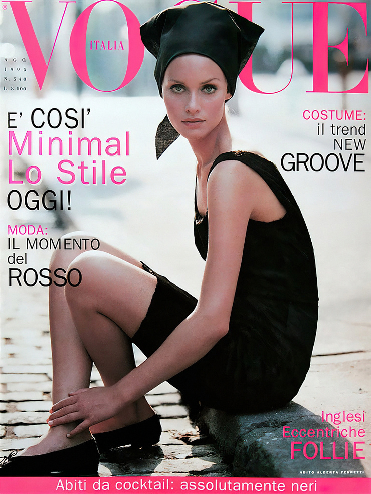 Vogue Italia August 1995