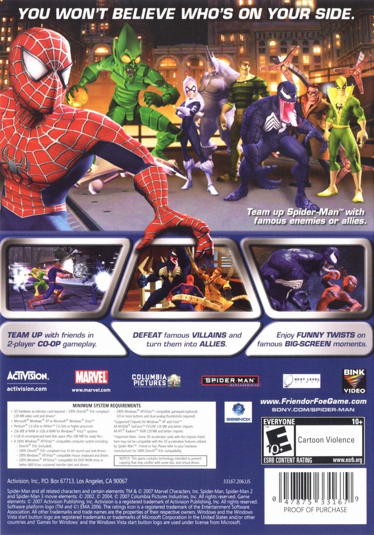Picture of Spider-Man: Friend or Foe