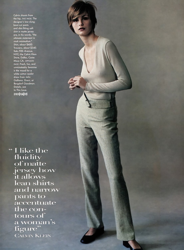 Trish Goff - Vogue US, January 1996