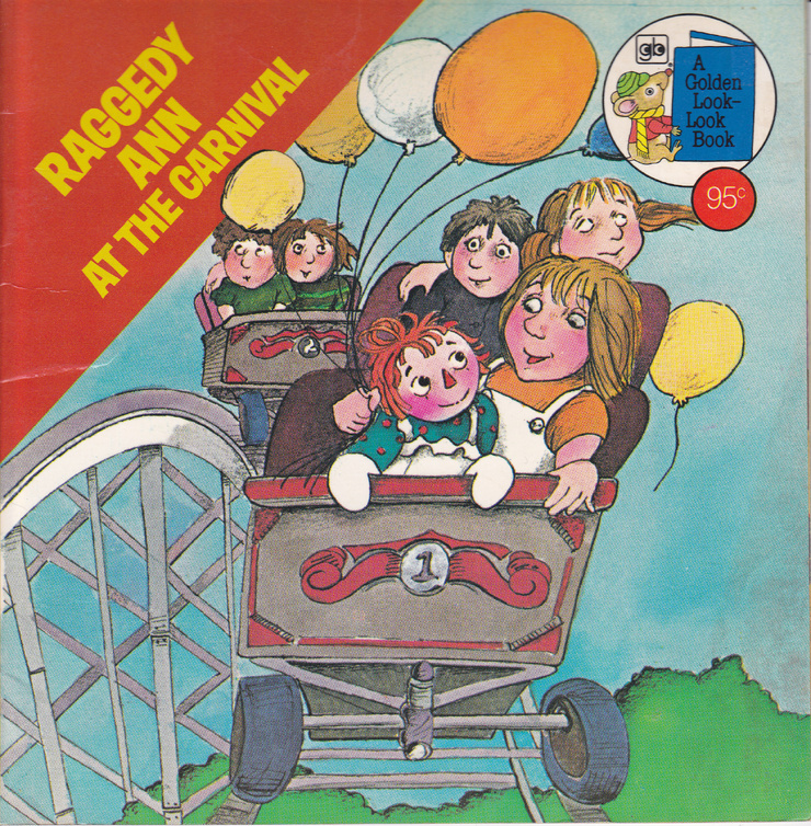 Picture of Raggedy Ann at the carnival (Golden look-look books)