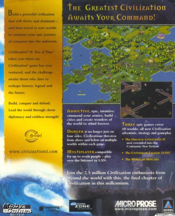 Picture of Civilization II: Test Of Time
