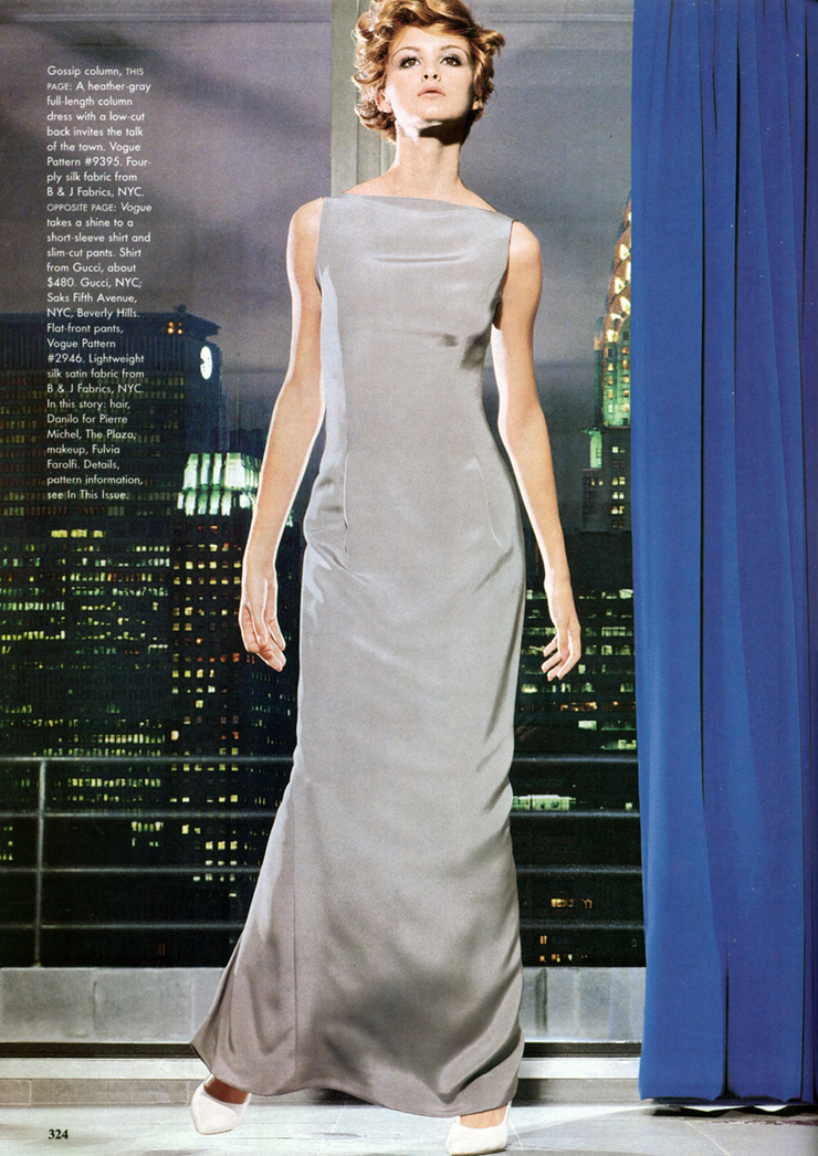 Trish Goff - Vogue US, December 1995