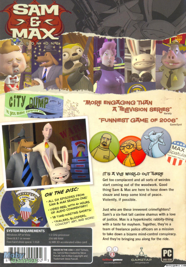 Picture of Sam & Max: Season One