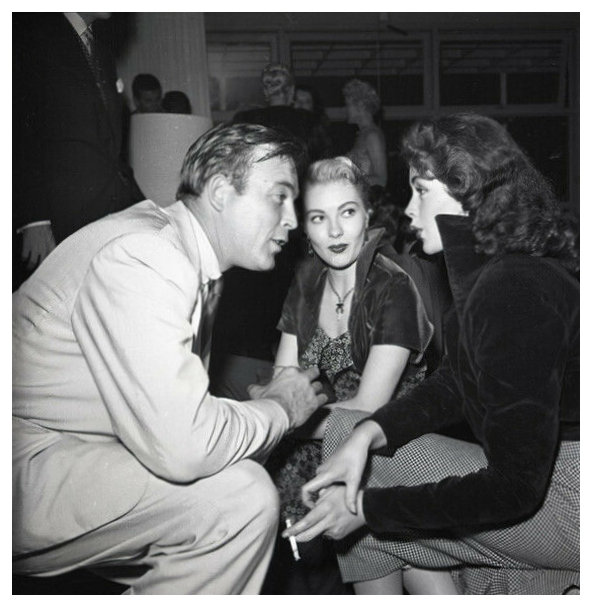 Scott Brady, Lori Nelson, Barbara Darrow