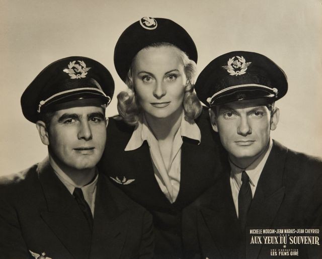 with Michèle Morgan