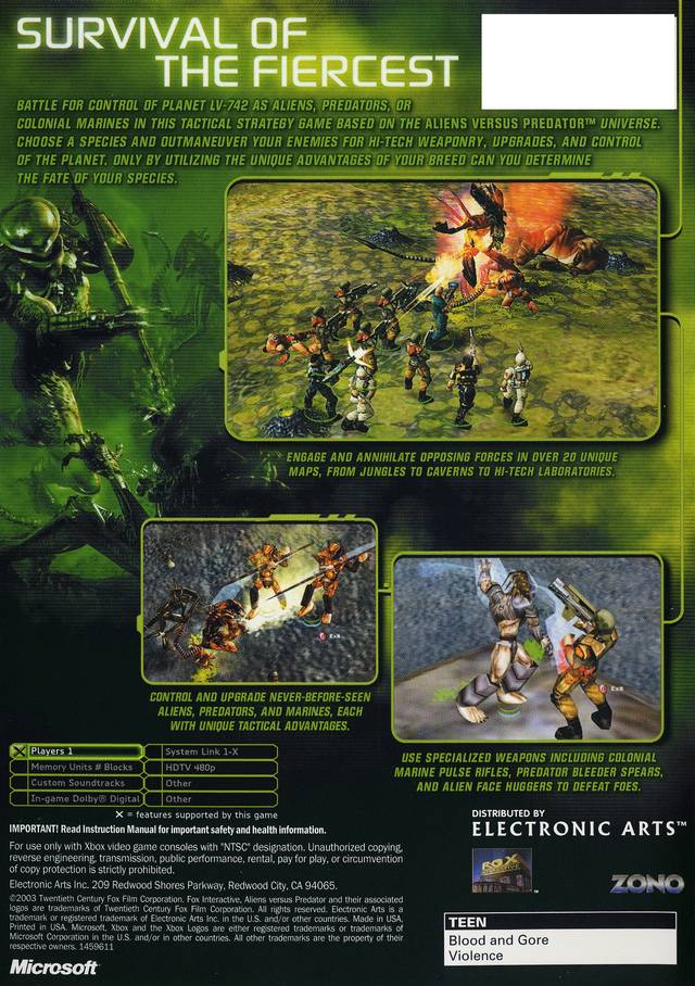 Aliens versus Predator: Extinction image