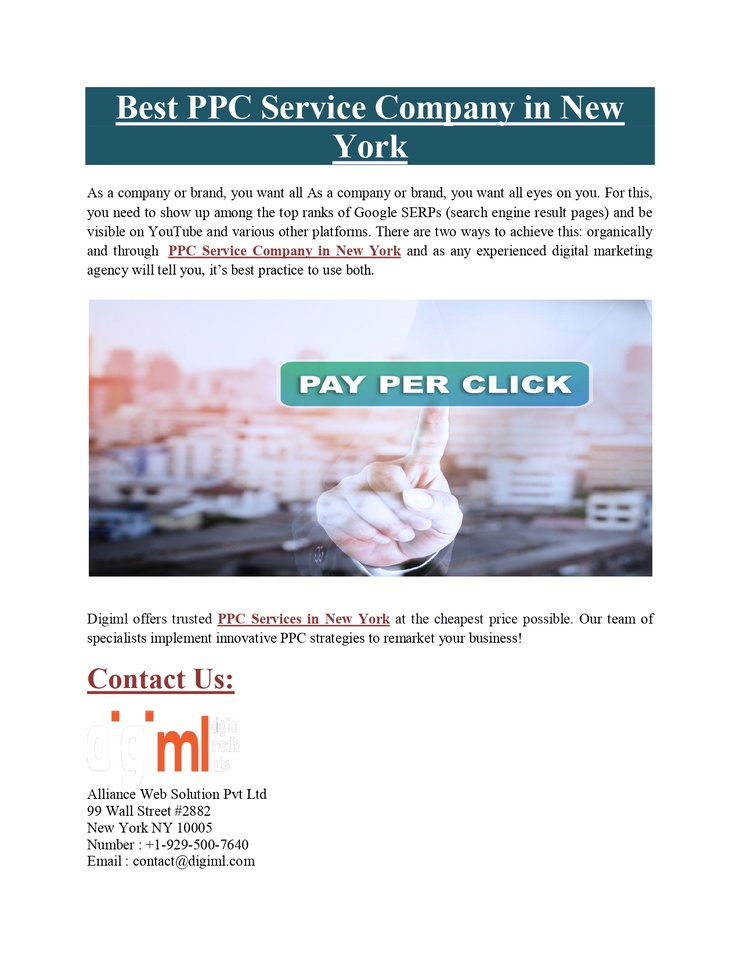 PPC Service Company in New York