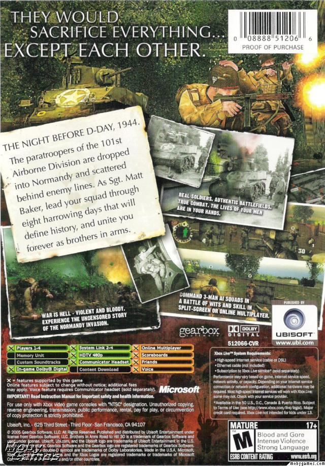 Picture of Brothers in Arms: Road to Hill 30
