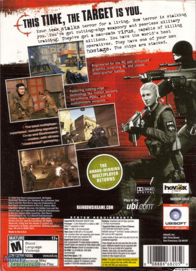 Picture of Tom Clancy's Rainbow Six: Lockdown