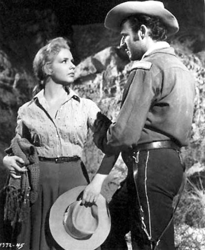 Piper Laurie, Rex Reason