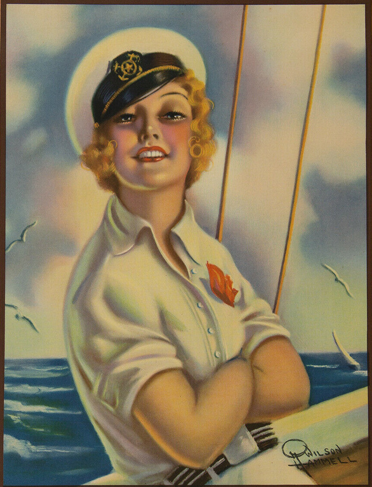 Artwork by Raymond Wilson Hammell