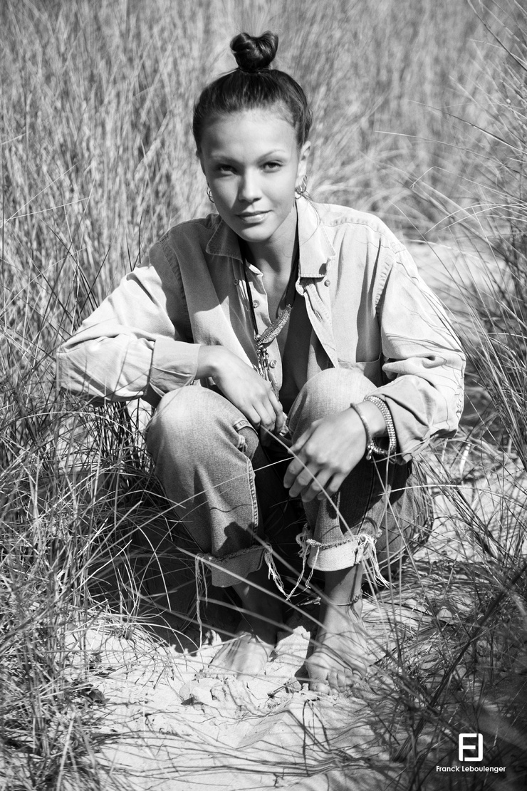 Justine Roche by Franck Leboulenger