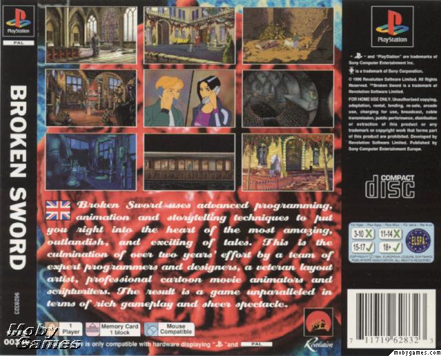 Picture of Broken Sword: The Shadow of the Templars