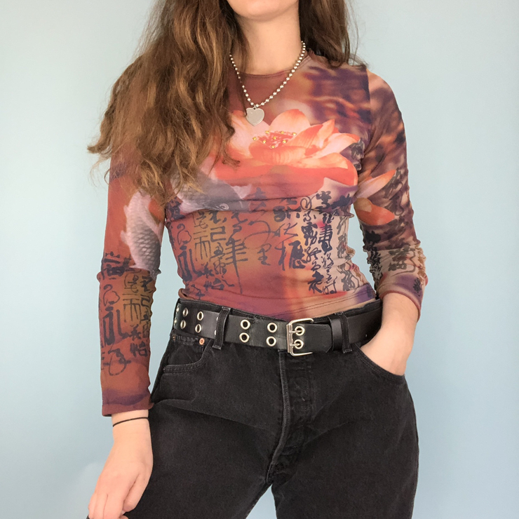 Picture of Cute vintage 90s mesh top