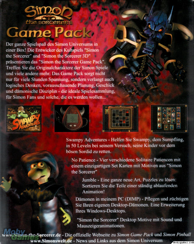 Image of Simon the Sorcerer's Puzzle Pack